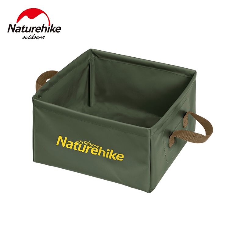 Naturehike 13L Water Sink Bucket Foldable Square Storage Bag Travel ...