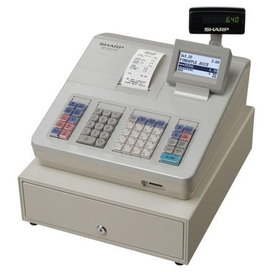Sharp XE-A207W/B Cash Register Machine XEA207W XEA207B | Shopee Singapore