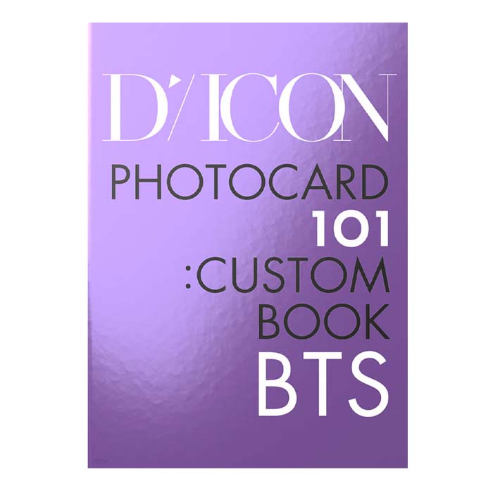 BTS -DICON PHOTOCARD 101 : Custom Book Binder + Photo Card + Key Ring ...