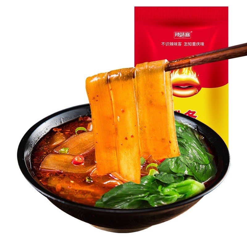 Instant Wide Glass Noodles Wide Hot Pot Glass Noodles火锅宽粉 Wide ...