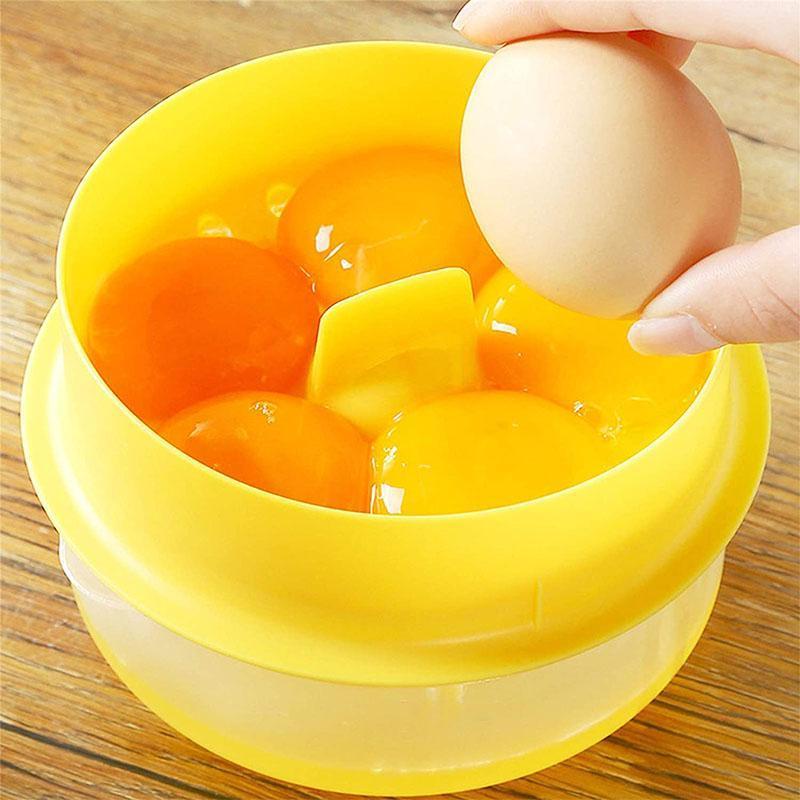 Creative Egg White Yolk Separator/Plastic High Capacity Egg Dividers ...