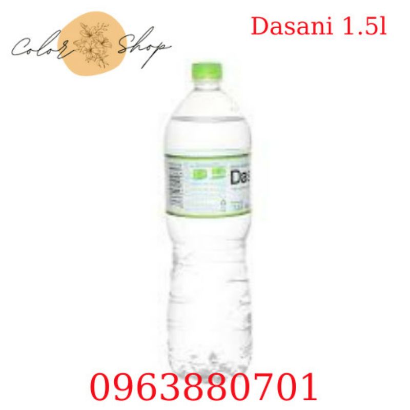 Dasani mineral water 1.5l product of Vietnamese coca-cola Company ...
