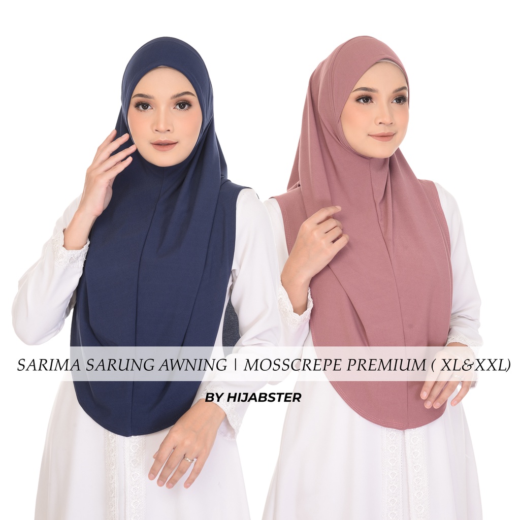 Sarima Sarung Awning | Mosscrepe Premium ( XL&XXL) | Shopee Singapore