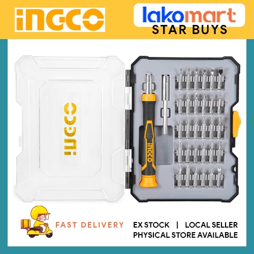 INGCO Precision Screwdriver Set 32pcs [HKSDB0348] | Shopee Singapore