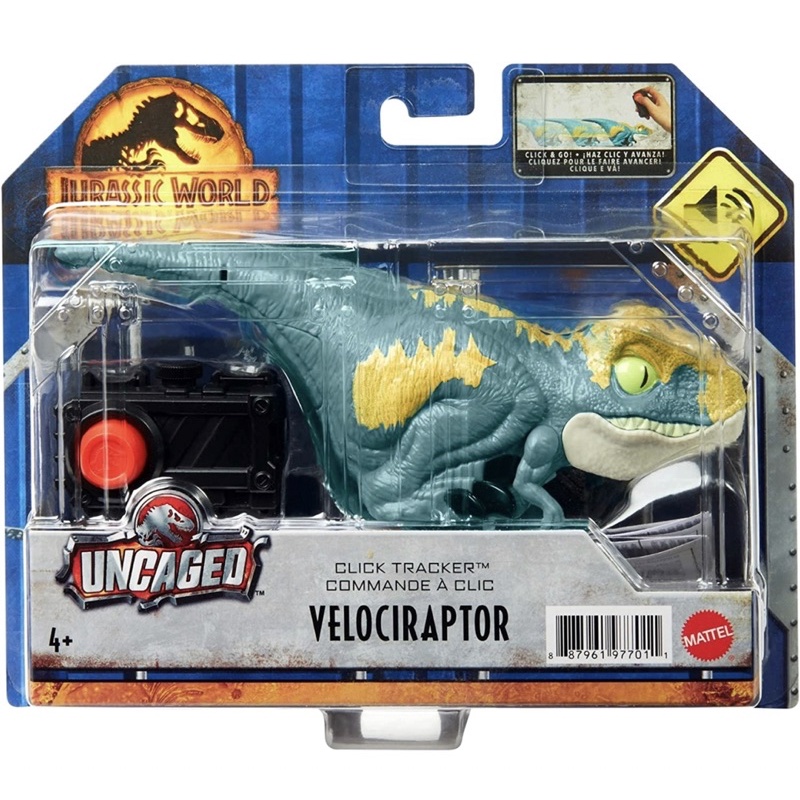 Jurassic World Uncaged Click Tracker Velociraptor | Shopee Singapore