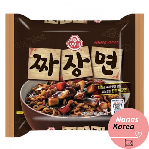 [Korean Ramen] Ottogi Jjajang Ramen/Noodle 135g (Jjajang Ramen ...