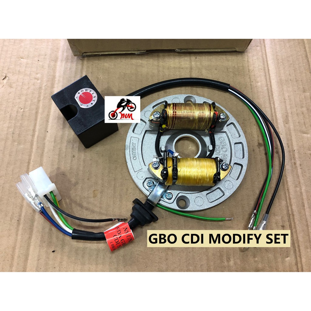 GBO CDI FUEL COIL MODIFY SET (MODIFIED PLATIMUM TO CDI) | Shopee Singapore