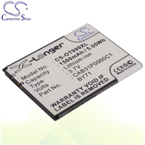 CS Battery For Alcatel One Touch POP C3 / POP D1 / Premiere Phone ...