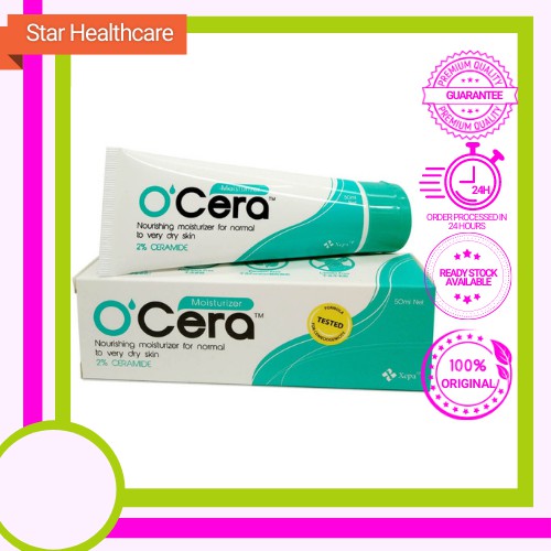 Ocera Nourishing Moisturizer For Normal To Very Dry Skin 50ml [Exp date ...