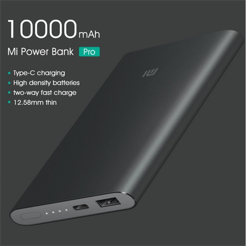 Xiaomi Mi Powerbank Pro 10000mAh Type-C / Gen 2 Powerbank 10000mAh ...