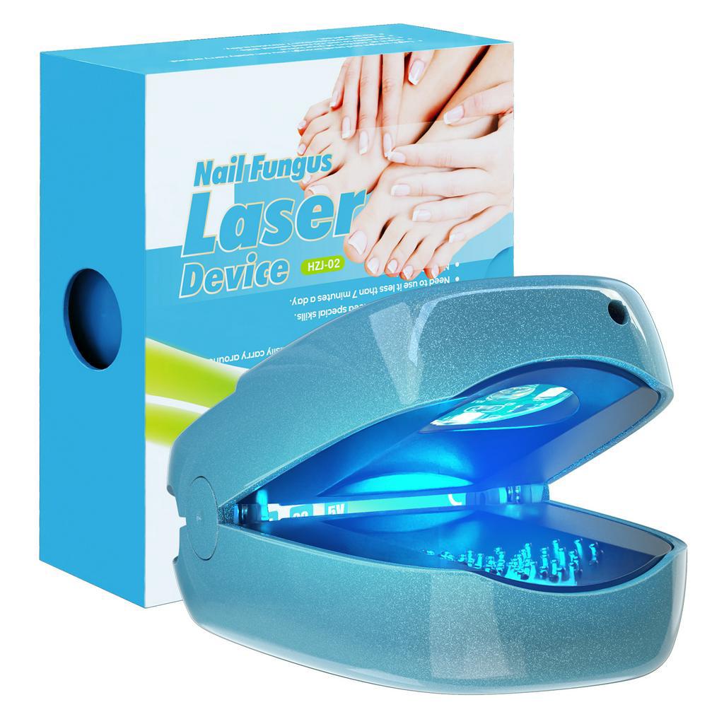 Blue Color Nail Fungus Laser Device 7 Minutes Painless Nail Treatments ...