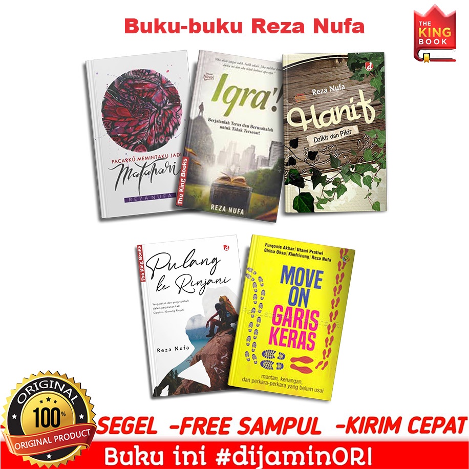 MATAHARI Complete Package of Reza Nufa's book hanif dhikr and Iqra's ...