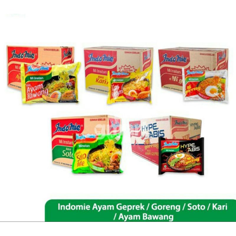Indomie Package 1 Kg (contains 13 pcs) | Shopee Singapore