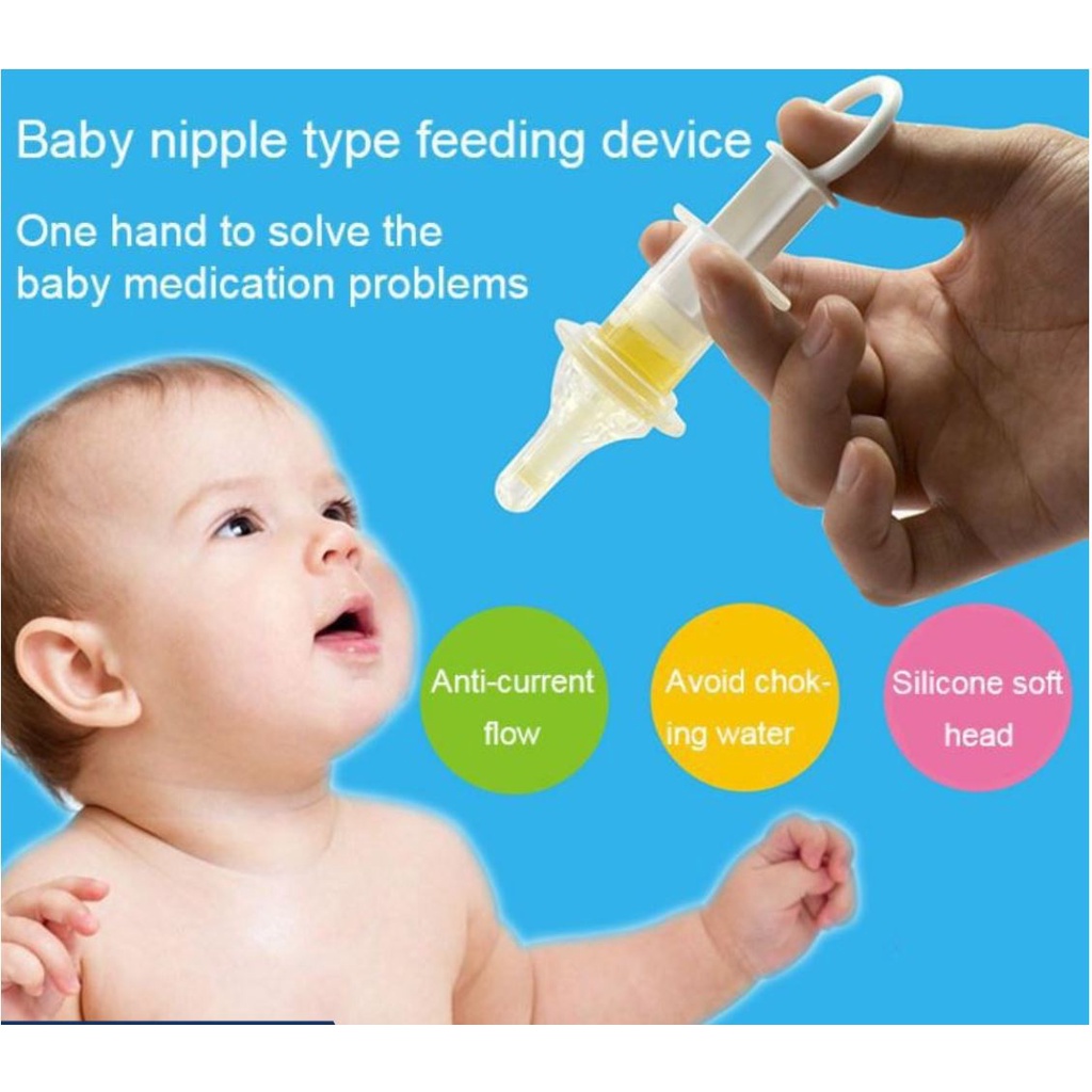 Baby Medicine Feeder. Anti-Choking Handy Tool Dropper Type with ...