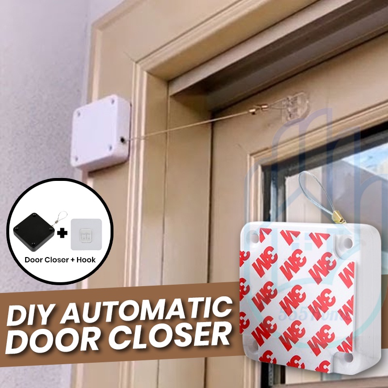 [SG] Automatic Door Closer / Punch-Free / Adjustable Door Closer ...
