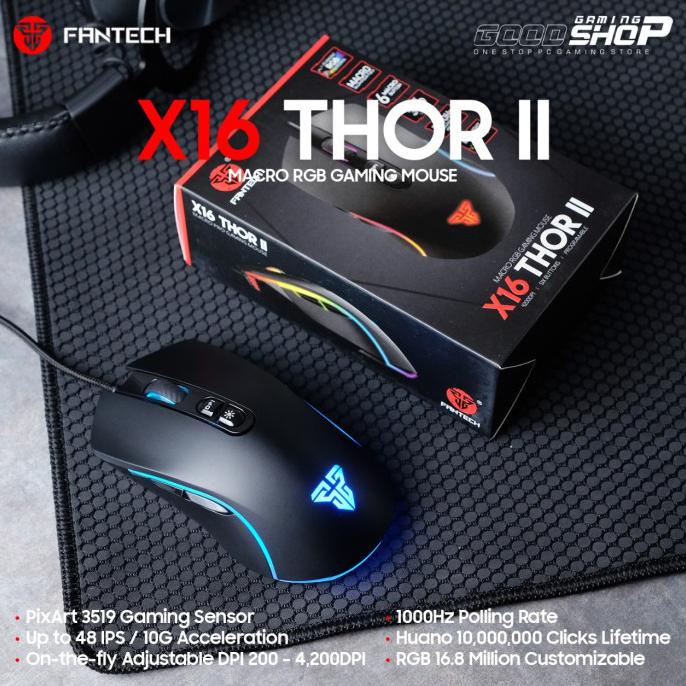 Fantech X16 Thor Ii - Gaming Mouse | Shopee Singapore