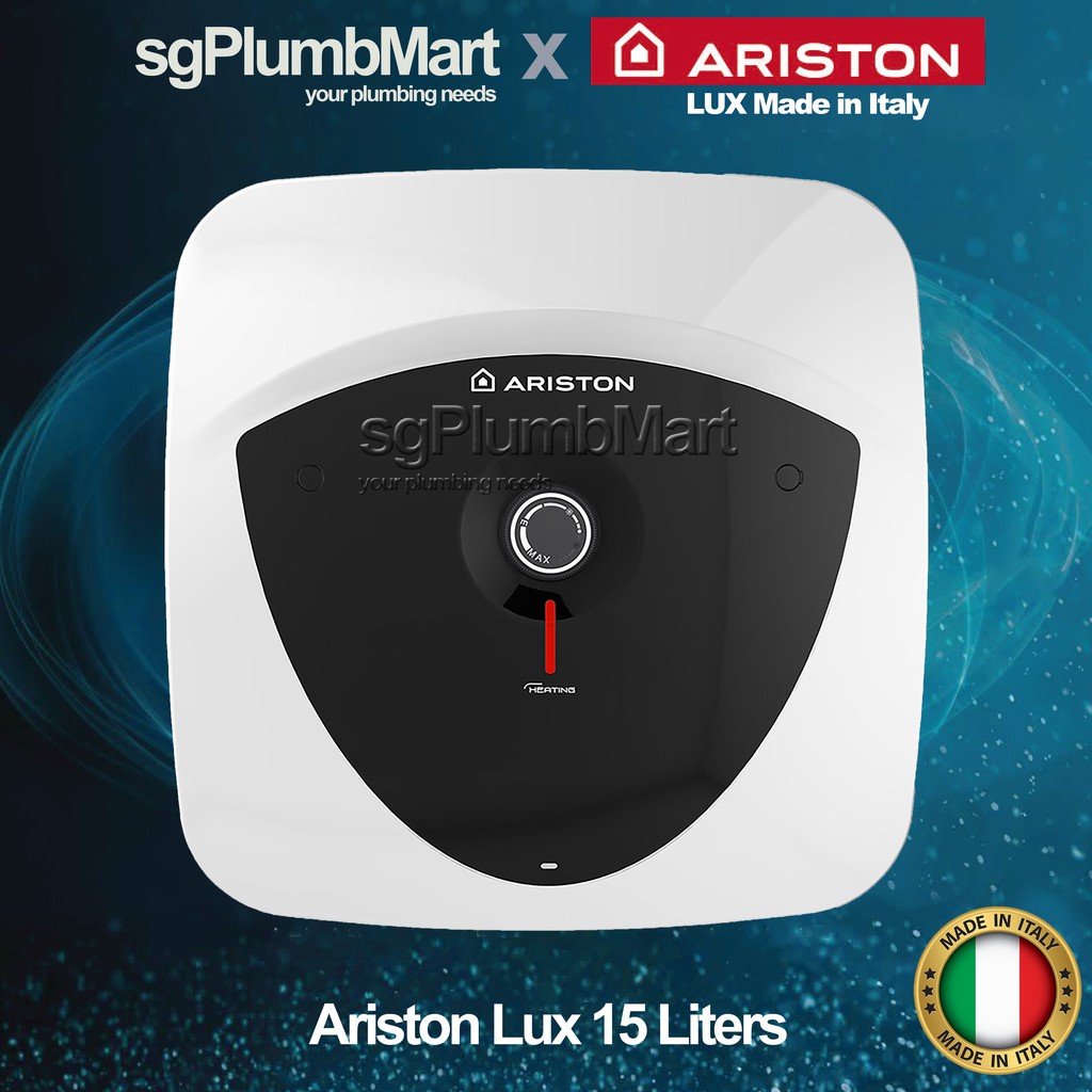 [Made in Italy] Ariston LUX15 / LUX30 Storage Water Heater Andris Lux ...