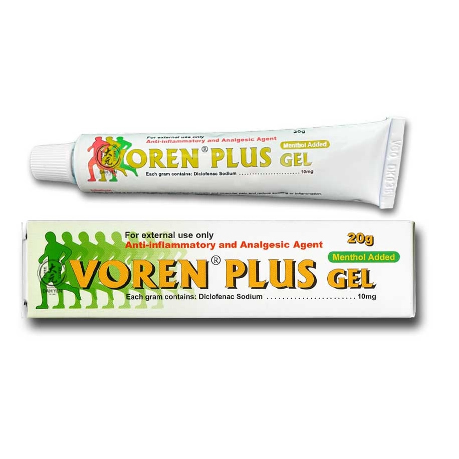 VOREN® PLUS MUSCLE ACHE PAIN RELIEF GEL 20G 舒缓肌肉酸痛凝胶 | Shopee Singapore