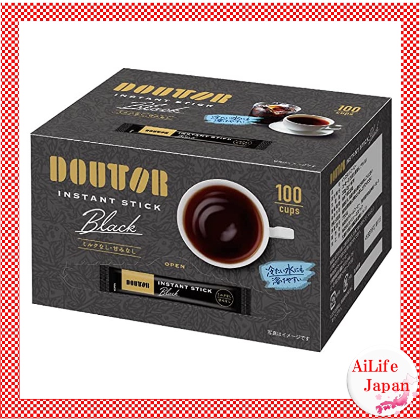 DOUTOR Coffee DT Instant S Black AG 2g x 100P [Direct from Japan/Made ...