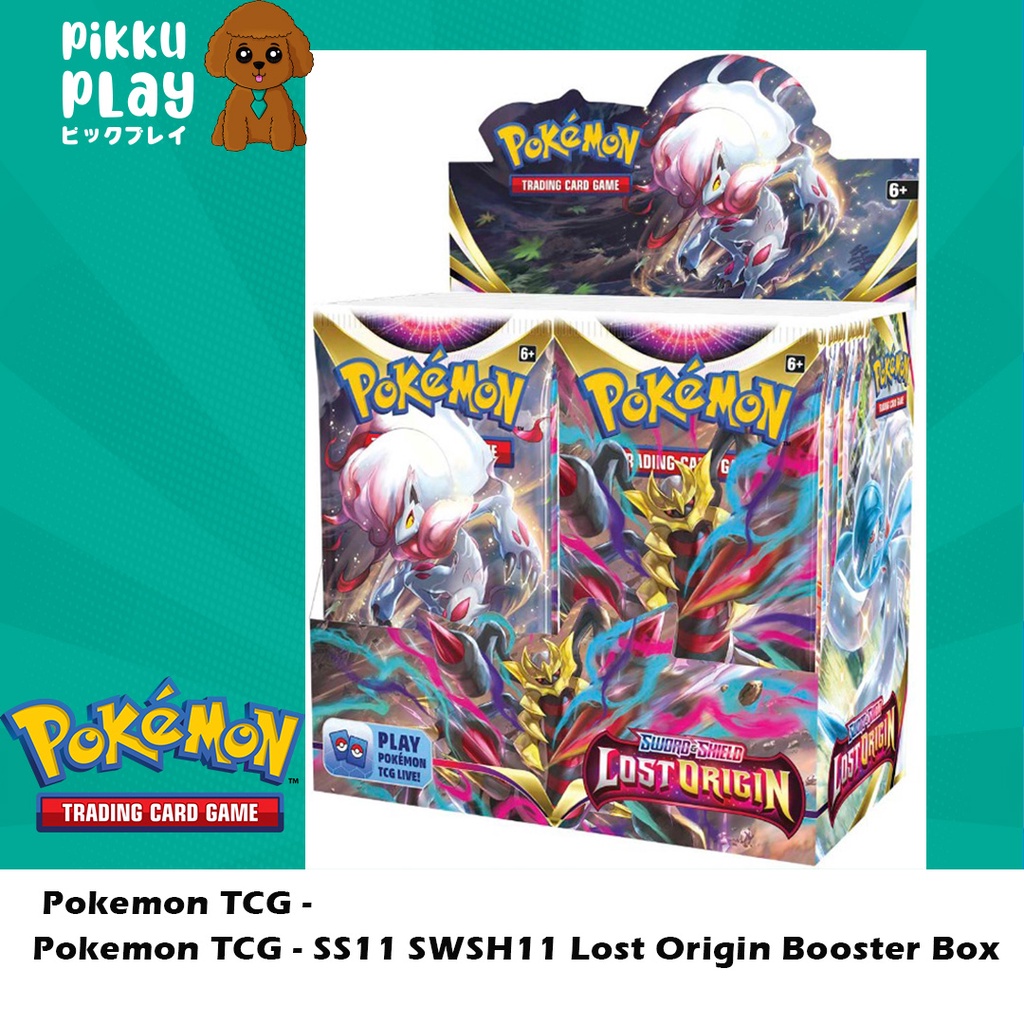 Pokemon TCG - SS11 SWSH11 Lost Origin Booster Box English Booster Box ...
