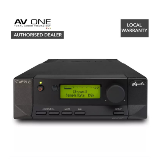 Cyrus DAC XP Signature - Premium Preamplifier & DAC - AV One Authorised ...