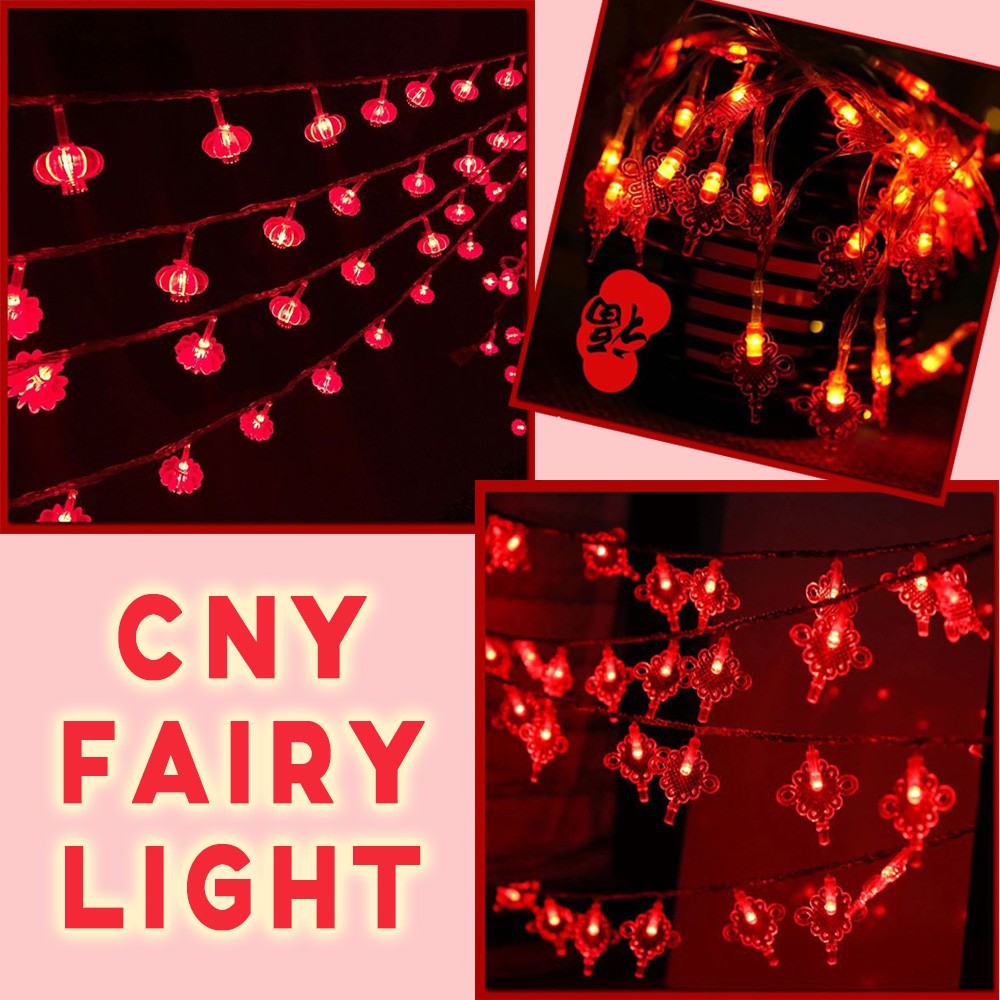 Elitrend CNY LED Fairy Light String Lights Chinese New Year Light CNY ...