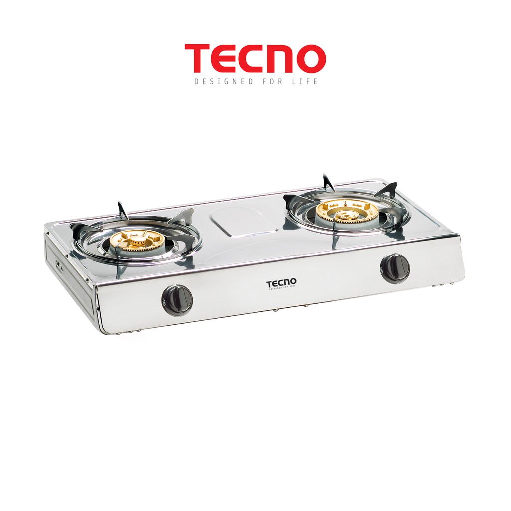 Tecno TTCF8SV Double Burner Table Cooker with Safety Valve | Shopee ...