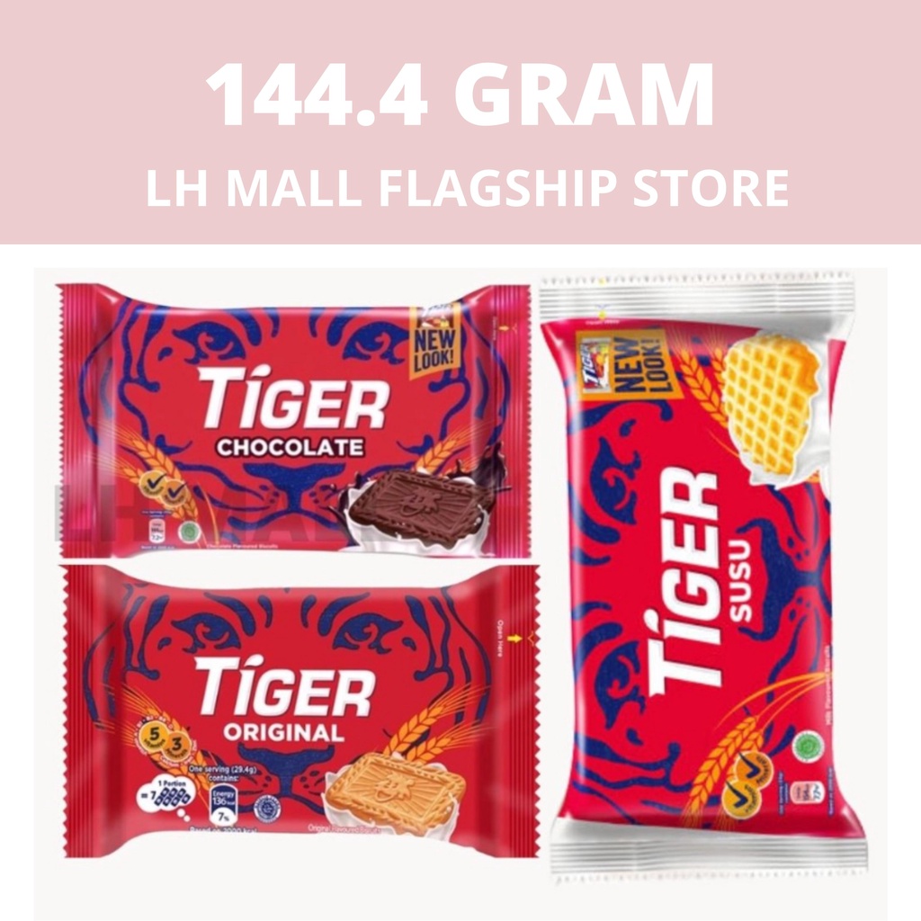 TIGER Mid Pack Biscuits 144.4G - & Chocolate & milk flavour ( lhmall ...