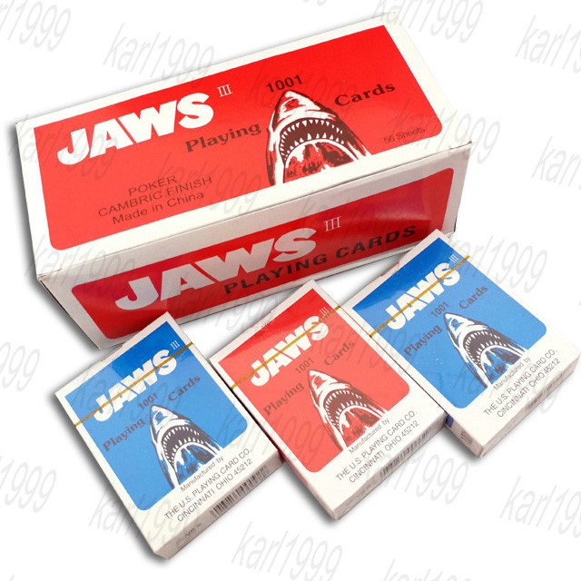 JAWS Playing Card / Poker Card (1 pack) | Shopee Singapore