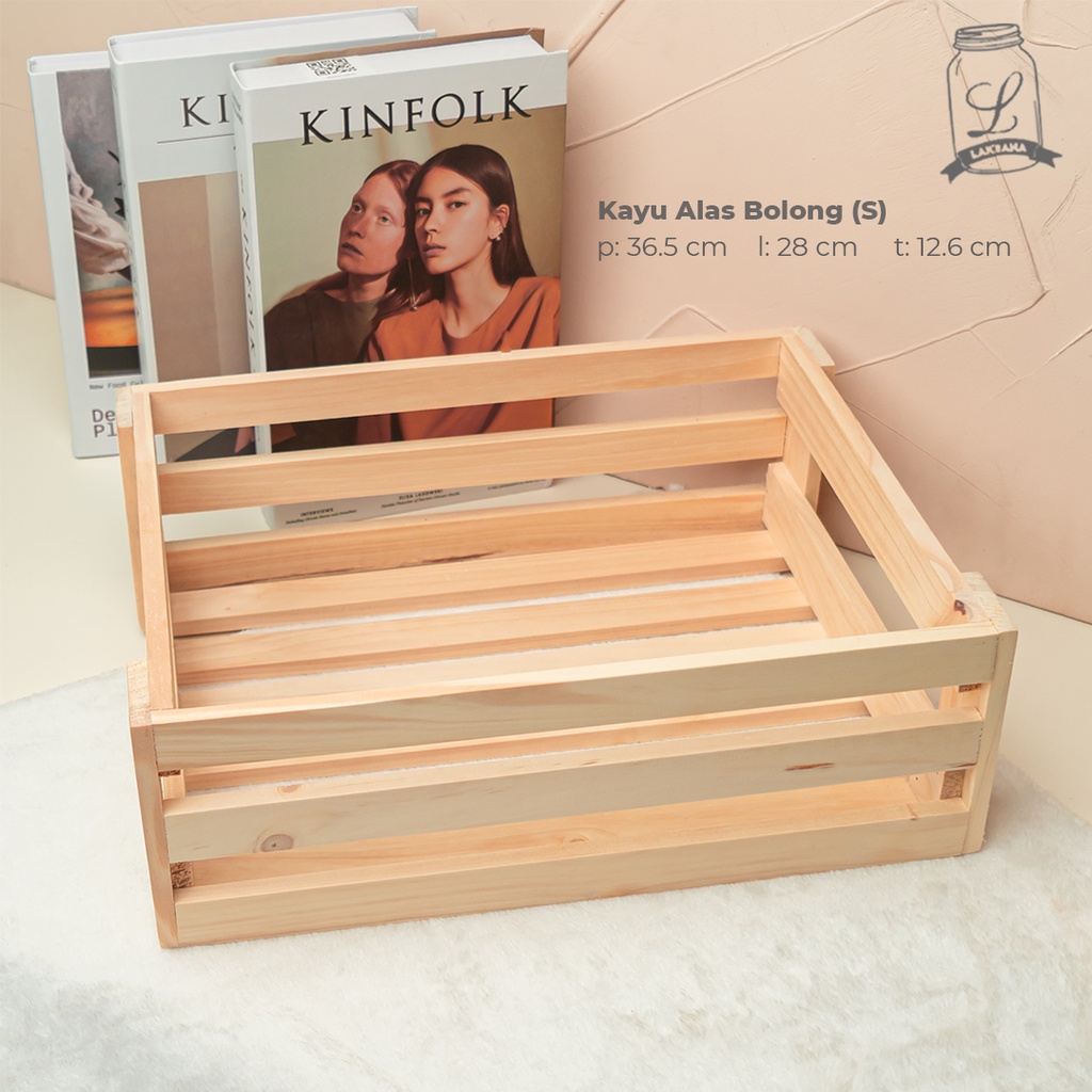 KAYU Perforated Pedestal Wood (S) | Shopee Singapore