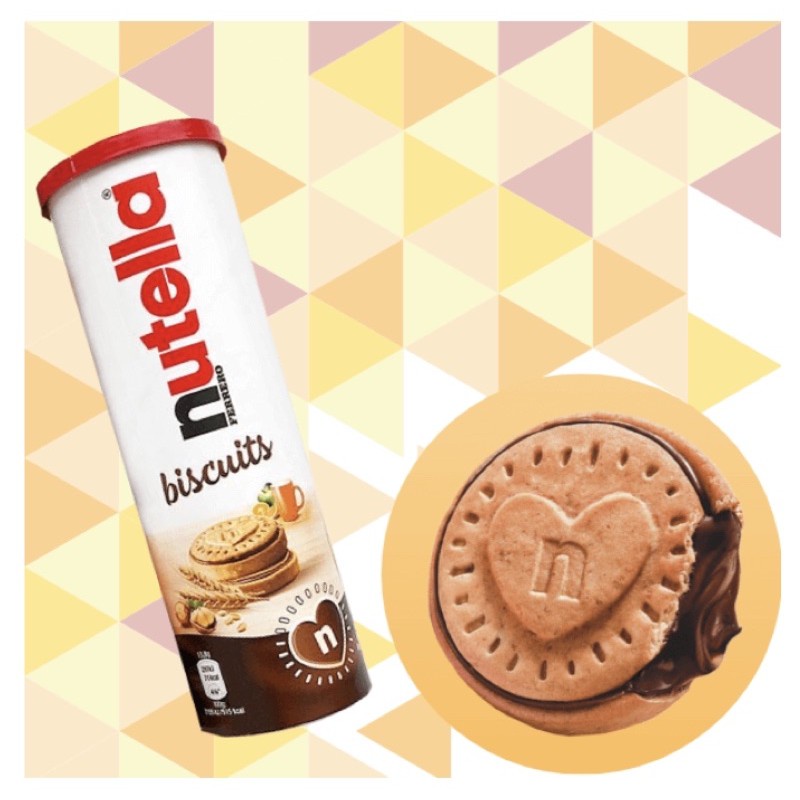 Nutella BISCUIT TUBE 166gr | Shopee Singapore