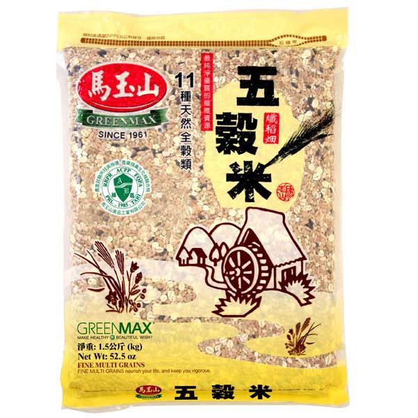 Greenmax Fine Multi Grains (1.5kg) Mayushan Five Grain Rice (1.5kg ...