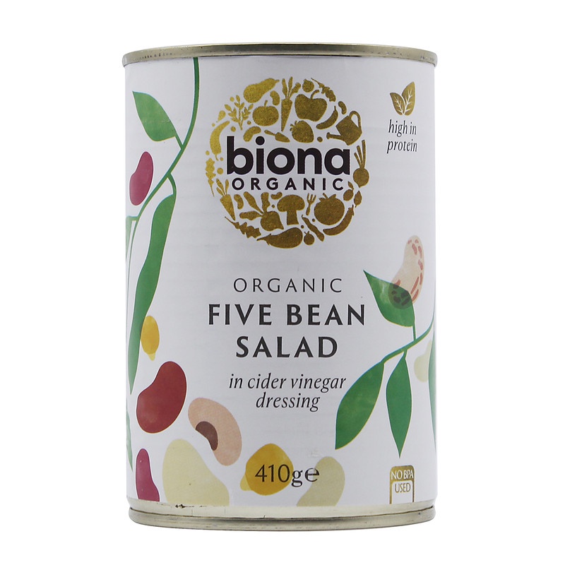 Biona Organic Five Bean Salad 410g | Shopee Singapore