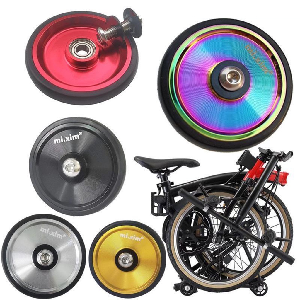 High Strength Wheel Easy Rollers Wide Aluminum Alloy Bearing Double ...