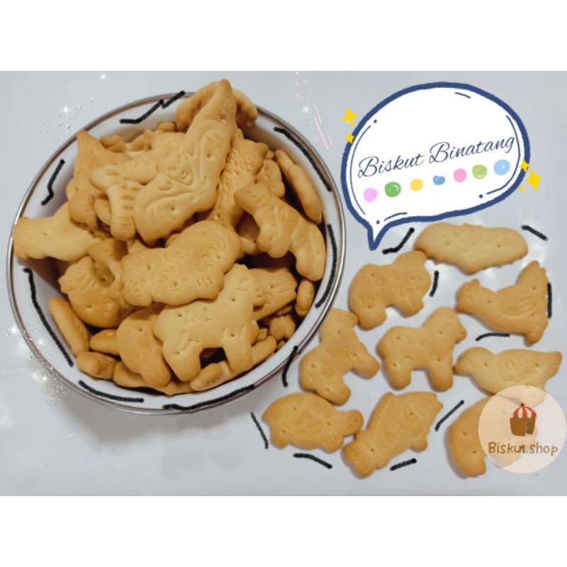 (HALAL) Weigh Biscuits / Animal Biscuits 250gm/500g | Shopee Singapore