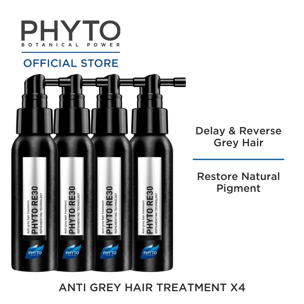 Phyto RE30 Anti-White Hair Treatment Set | Shopee Singapore