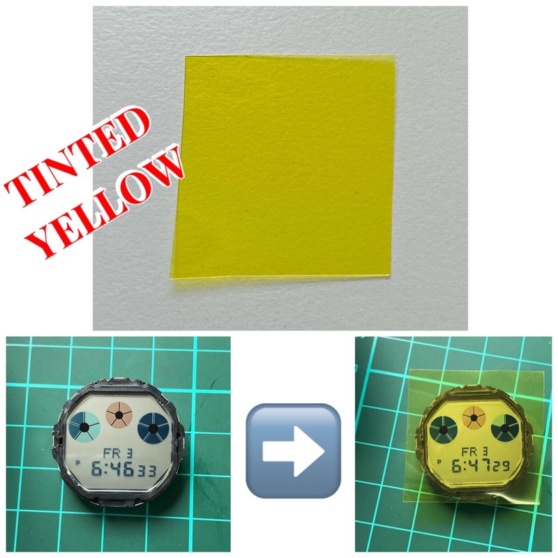 TINTED YELLOW FOR LCD (3PCS) | Shopee Singapore
