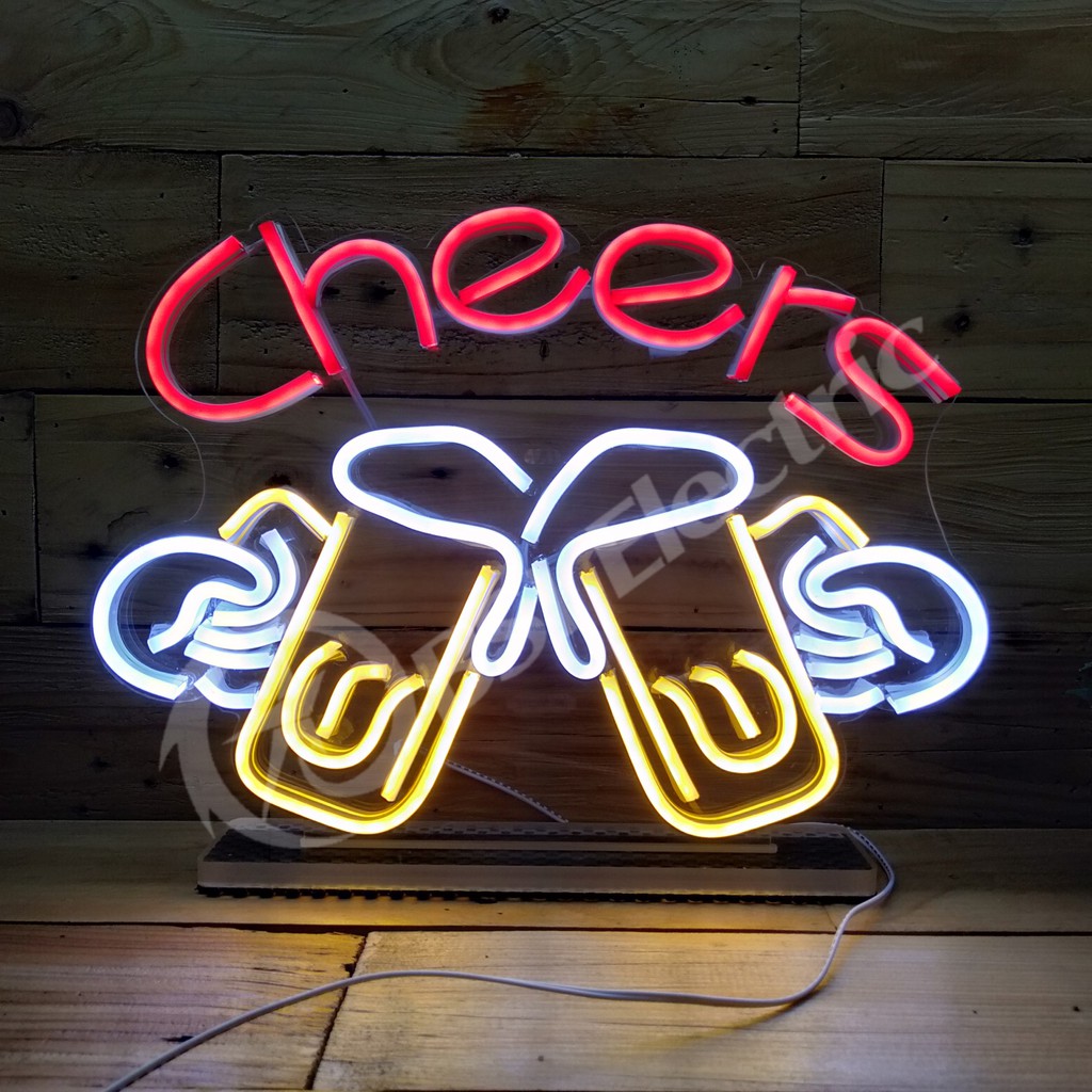 Cheers Neon Flex Led Neon Sign/ Neon Light/ | Shopee Singapore