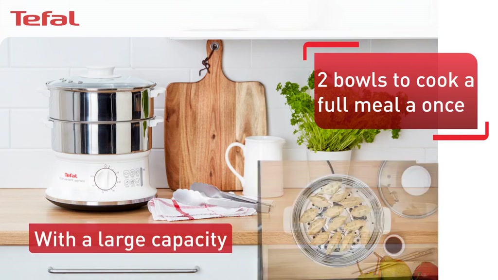 Tefal VC1451 Stainless Steel Convenient Steamer | Shopee Singapore