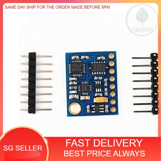 GY-85 9DOF 9axis IMU QMC5883L sensor module ITG3200/ITG3205 ADXL345 ...