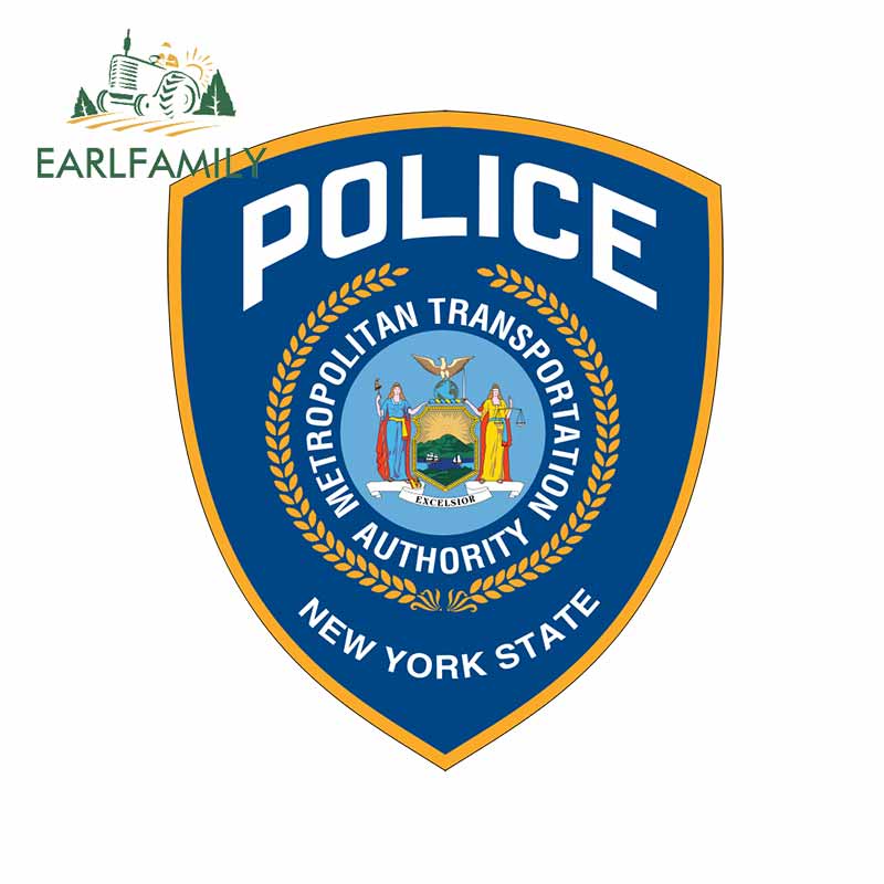 EARLFAMILY 13cm Police Car Stickers Rear Windshield Motorcycle Bumper ...