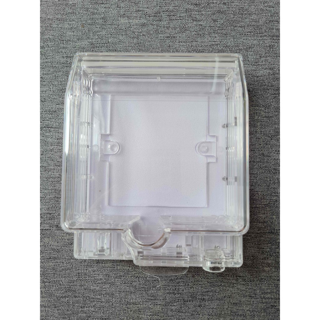 (SG Seller) EM Full-Time Weatherproof Single 1 Gang Transparent Socket ...