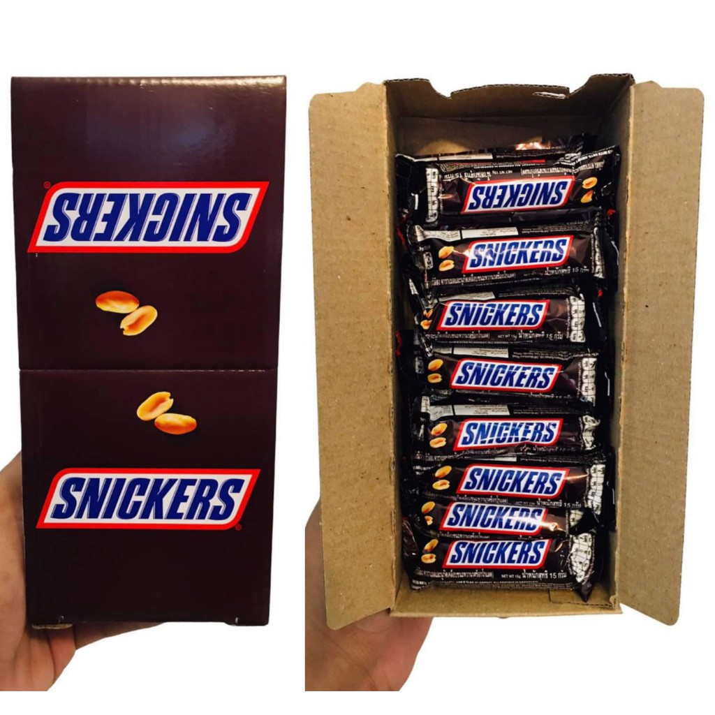 Snickers Box 16g x 15pcs, 240g | Shopee Singapore