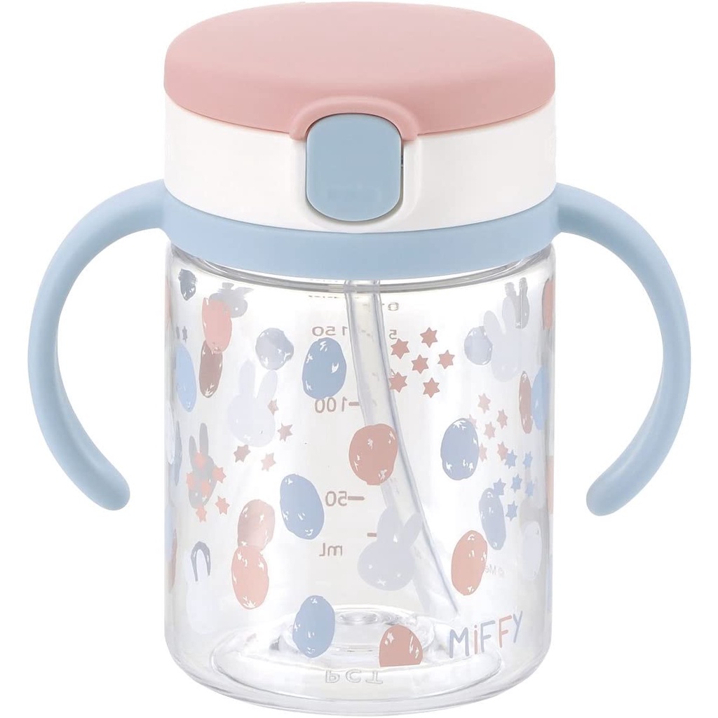 【Direct from Japan】Richell Richell Miffy Odekake Straw Mug 200ml ...