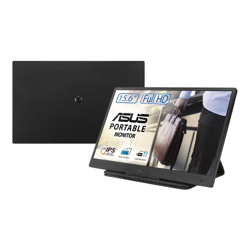 ASUS ZenScreen MB166B Portable USB Monitor- 15.6 inch Full HD, IPS, USB ...