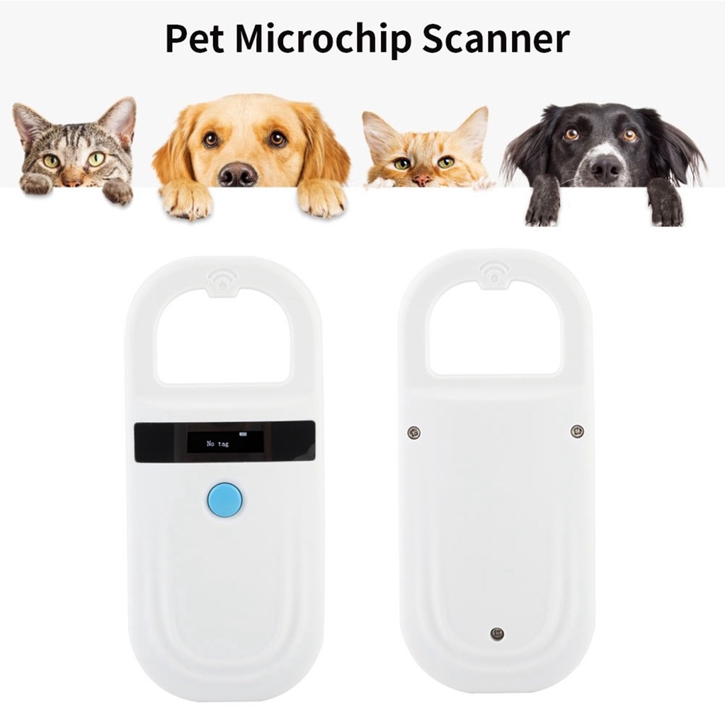 RFID Animal Chip Dog Reader Microchip Handheld Pet Scanner 134.2 ...