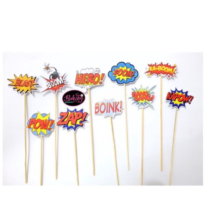 Boom Paw Birthday Cake Topper / Avengers / Ultraman / Hulk Birthday ...