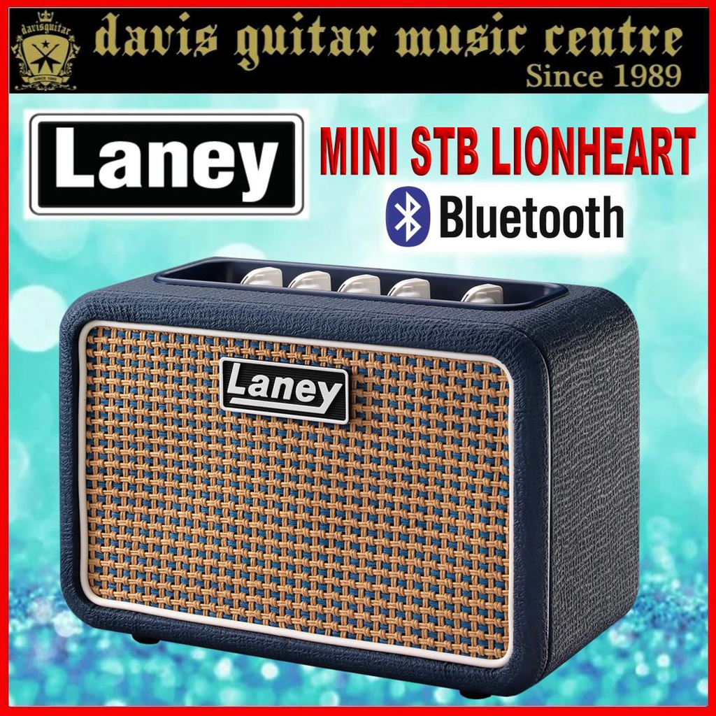 Laney Amp Bluetooth Mini STB Lion with FREE Smartphone App (Batteries Operated) | Shopee Singapore