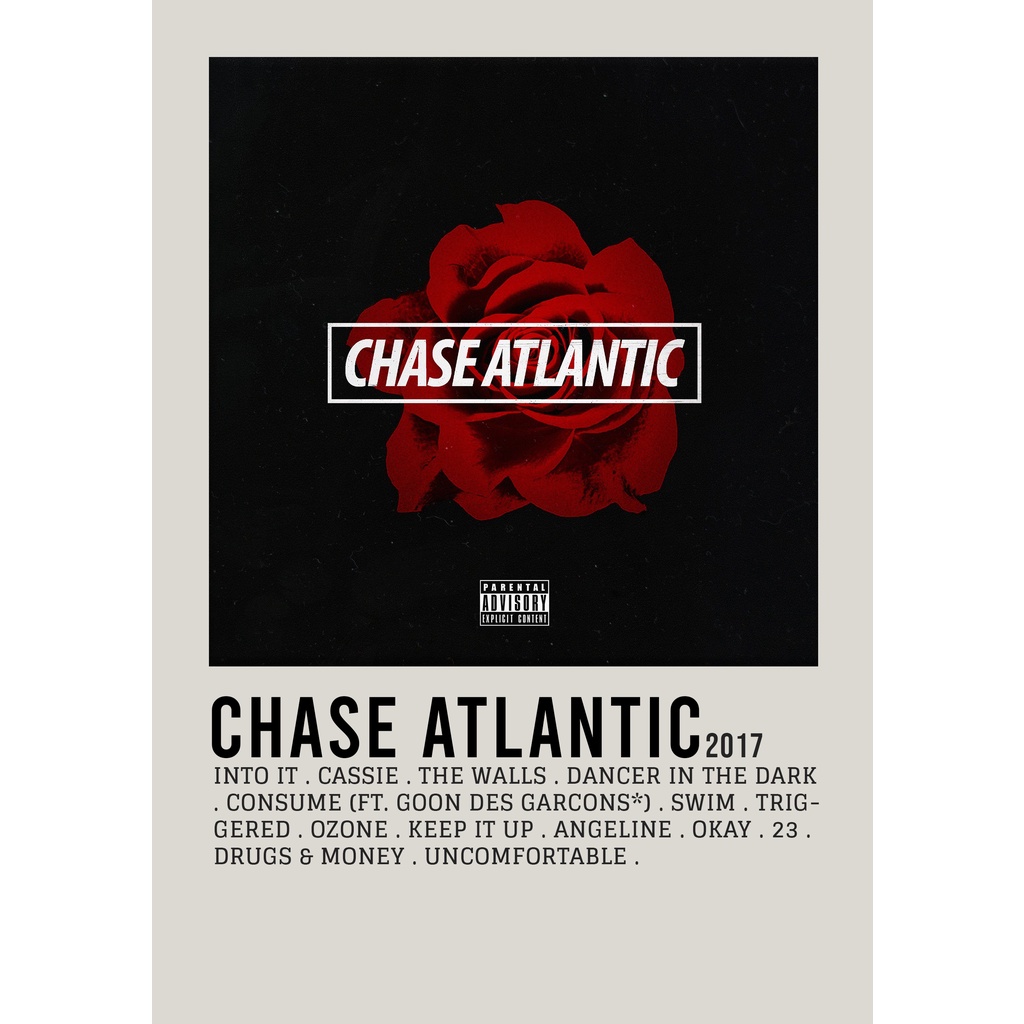 Poster Cover Album CHASE ATLANTIC by Chase Atlantic famous band for ...