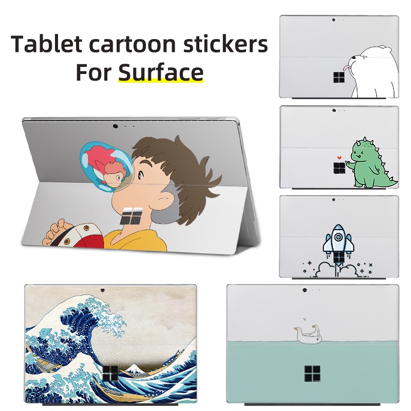 Laptop Stickers for Microsoft Surface Pro 5 Pro 6 Pro 7 Pro8 Skin Super ...